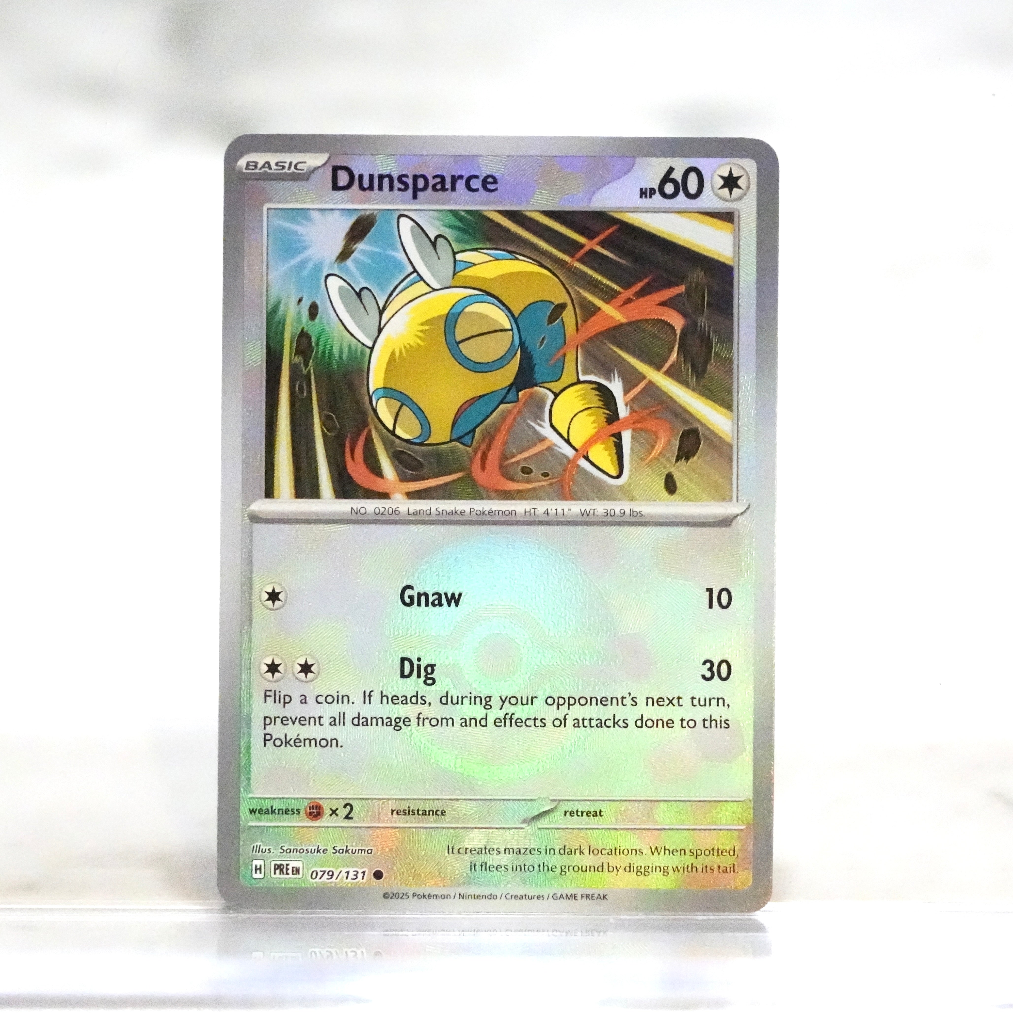 POKEMON Dunsparce (079/131) (Poke Ball Pattern) [Scarlet & Violet: Pri – X-Playground