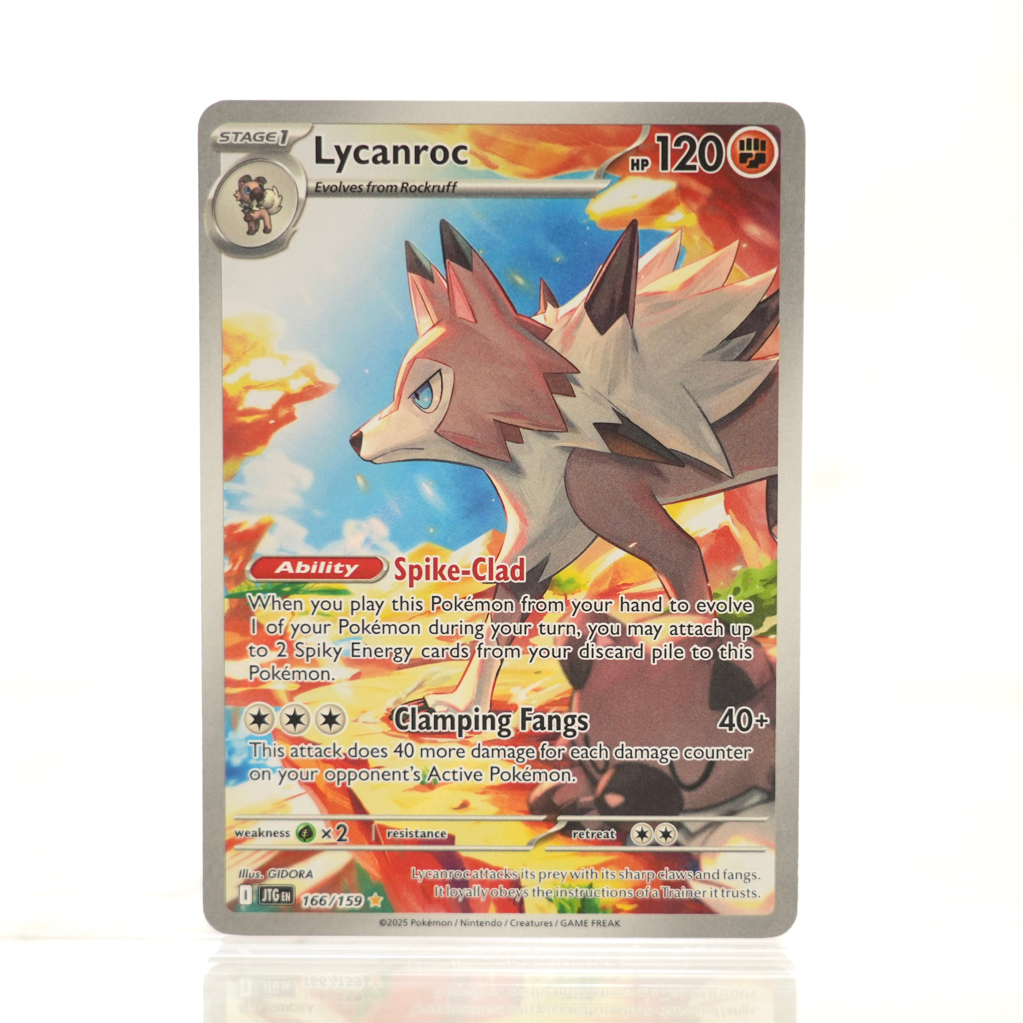 POKEMON Lycanroc (166/159) [Scarlet & Violet: Journey Together] – X-Playground