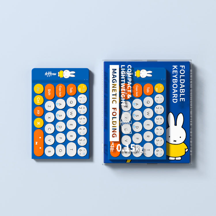 Mipow x Miffy Bluetooth Folding Keyboard – X-Playground