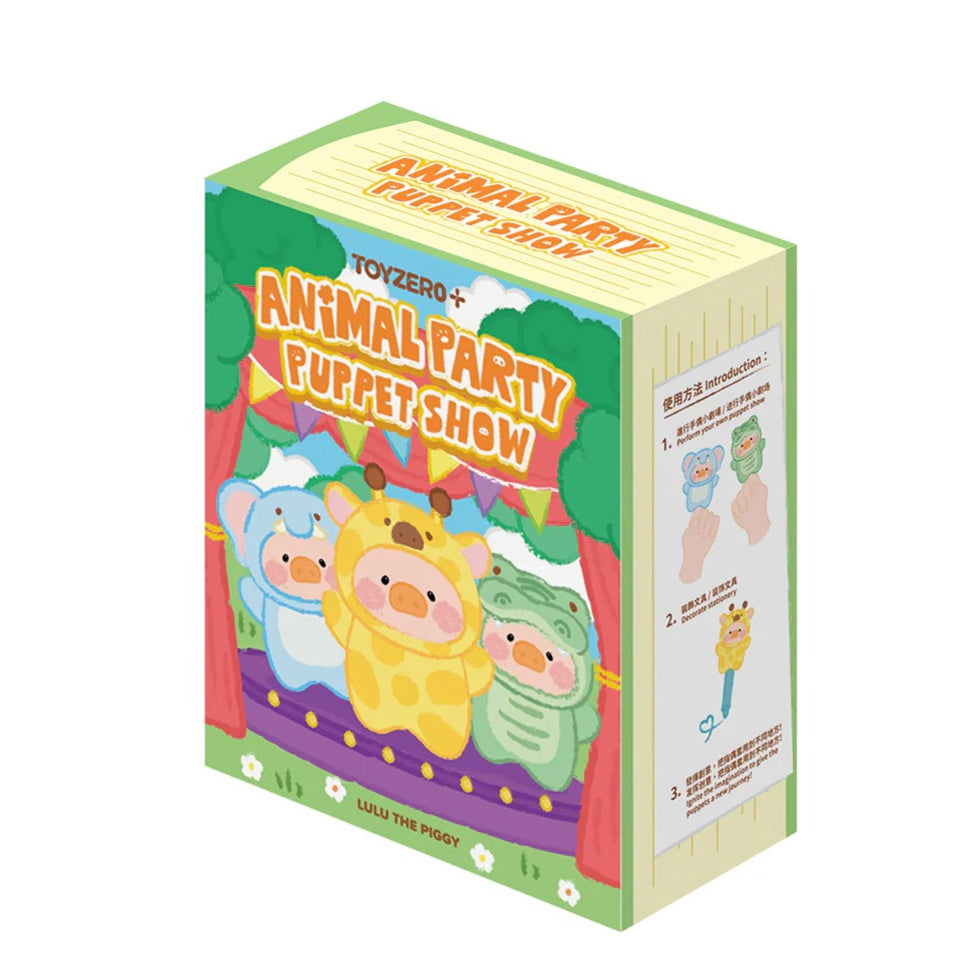 TOYZEROPLUS - LuLu The Piggy Animal Party Puppet Show Keychain Blind B ...